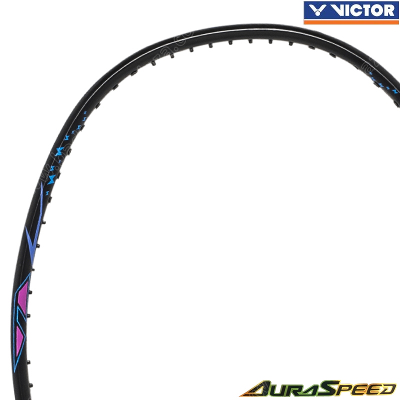 Badminton Racket - VICTOR - VICTOR AURASPEED 9000 Free Core Black (ARS ...