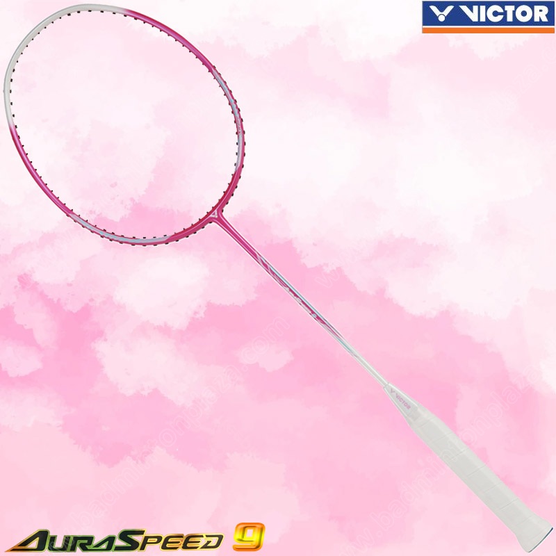 Badminton Racket - VICTOR - AURASPEED - VICTOR AURASPEED 9 Pink (ARS-9Q ...