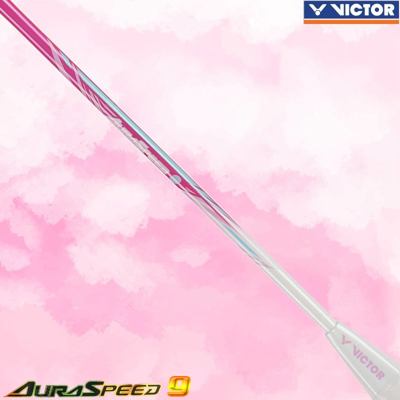 Badminton Racket - VICTOR - AURASPEED - VICTOR AURASPEED 9 Pink (ARS-9Q ...