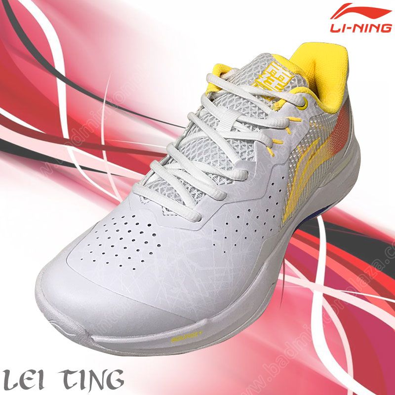 Li-Ning LEI TING Women's Professional Badminton Shoes White (AYAR038-2S)