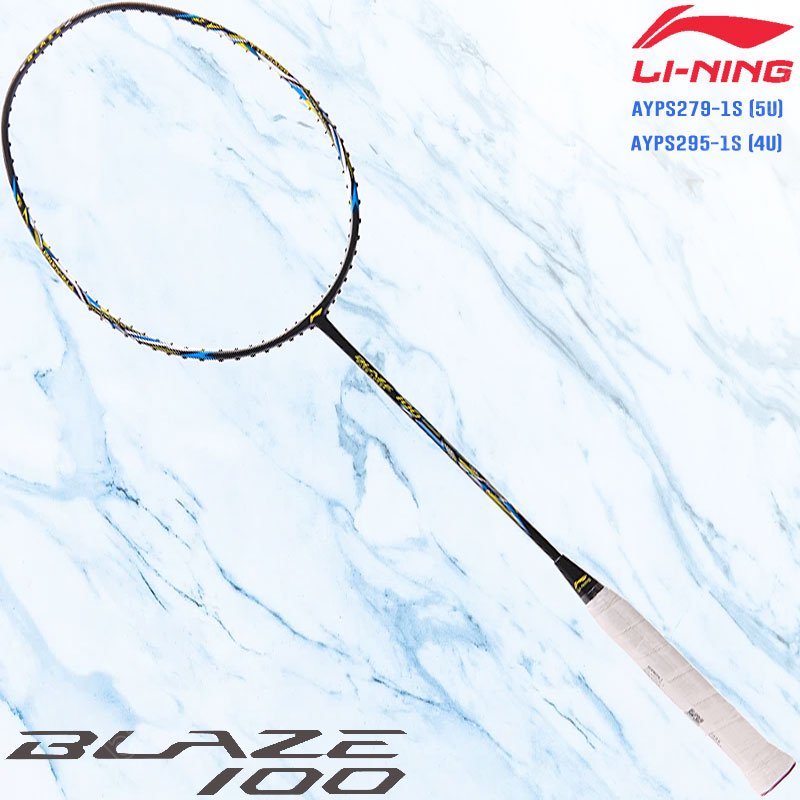 Badminton Racket - LI-NING - BLADEX - LI-NING BLAZE 100 Free! String ...