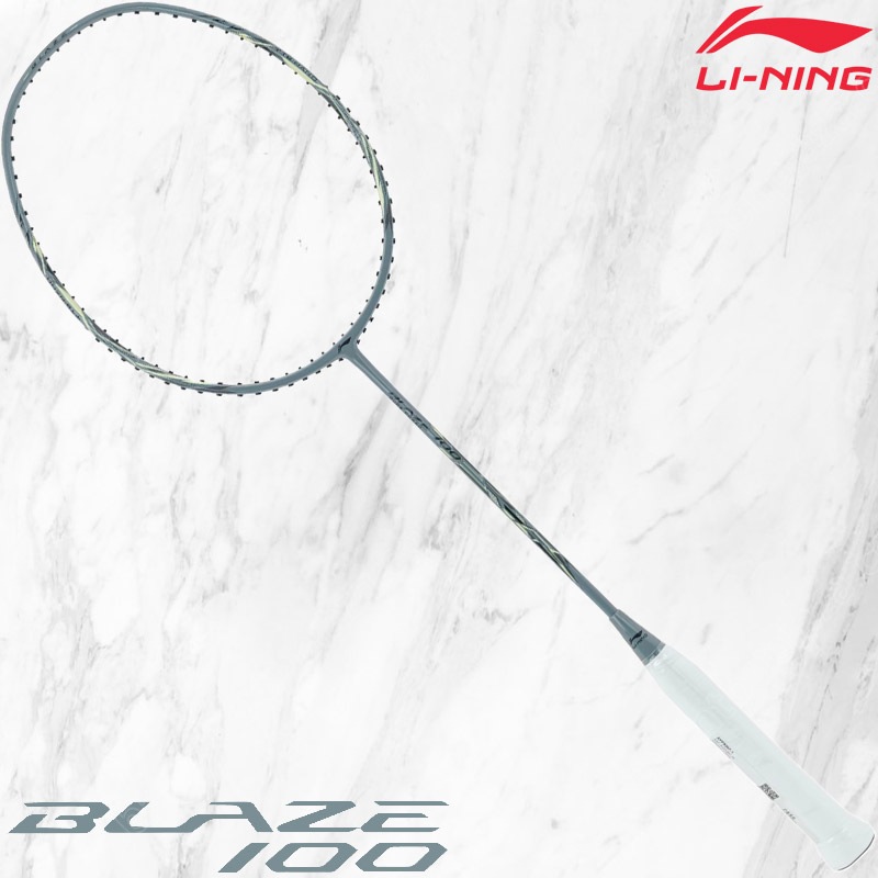 Badminton Racket - LI-NING - BLADEX - LI-NING BLAZE 100 / 5U GUNMETAL ...