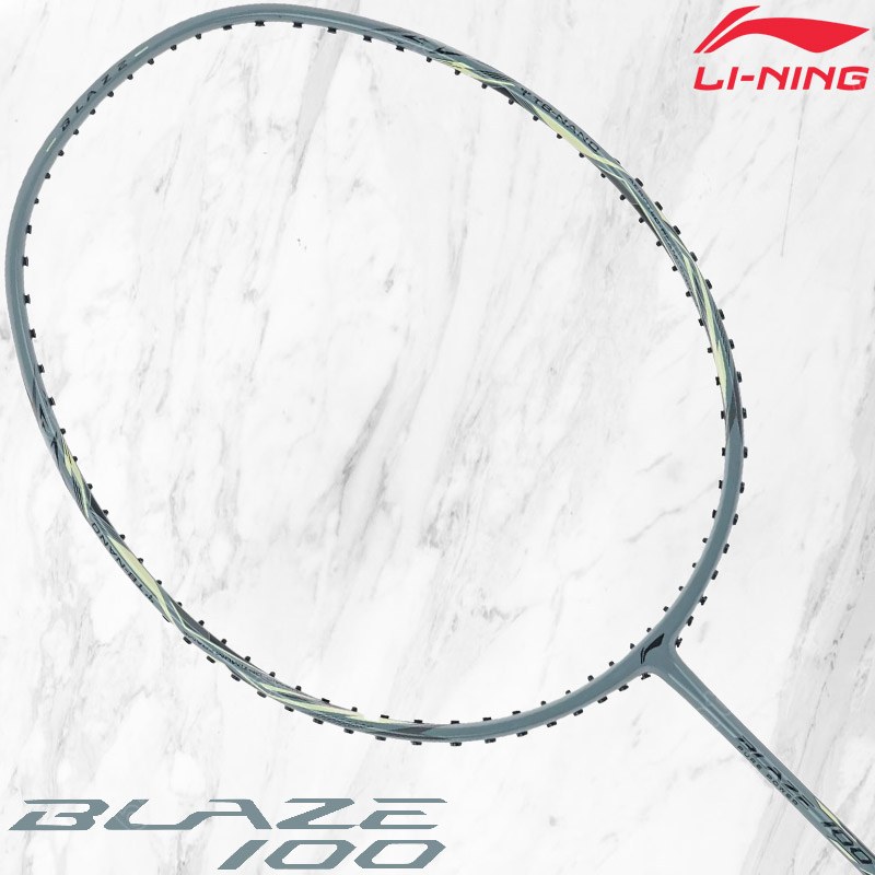 Badminton Racket - LI-NING - BLADEX - LI-NING BLAZE 100 / 5U GUNMETAL ...