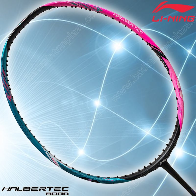 Badminton Racket - LI-NING - HALBERTEC - LI-NING Halbertec 8000 Green ...