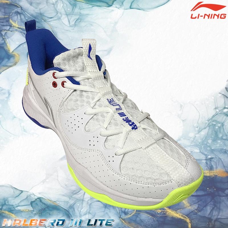 Li-Ning Badminton Shoes HALBERD III LITE White (AY
