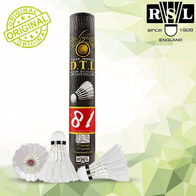 Shuttlecock - RSL - RSL D.TL. 81 Training Shuttlecocks Speed 76 (DTL-81) - Badminton Plaza Dot Com