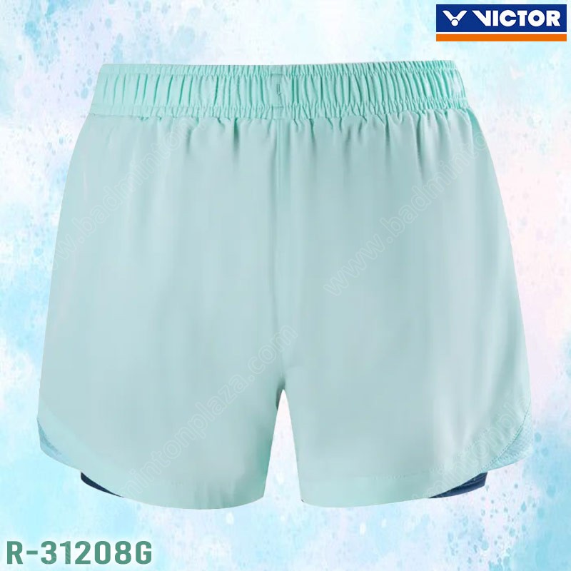 Apparels - VICTOR - Bottoms - VICTOR R-31208 WOMEN'S SHORTS GREEN (R ...