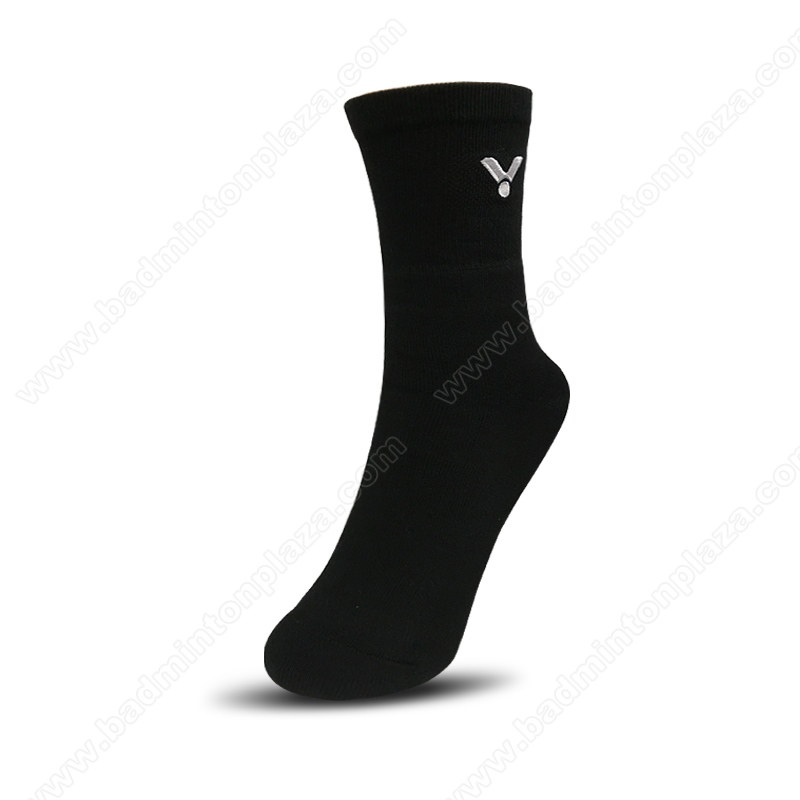 Victor SK190 Men's Sport Socks Black (SK190-C) - Badminton Plaza Dot Com