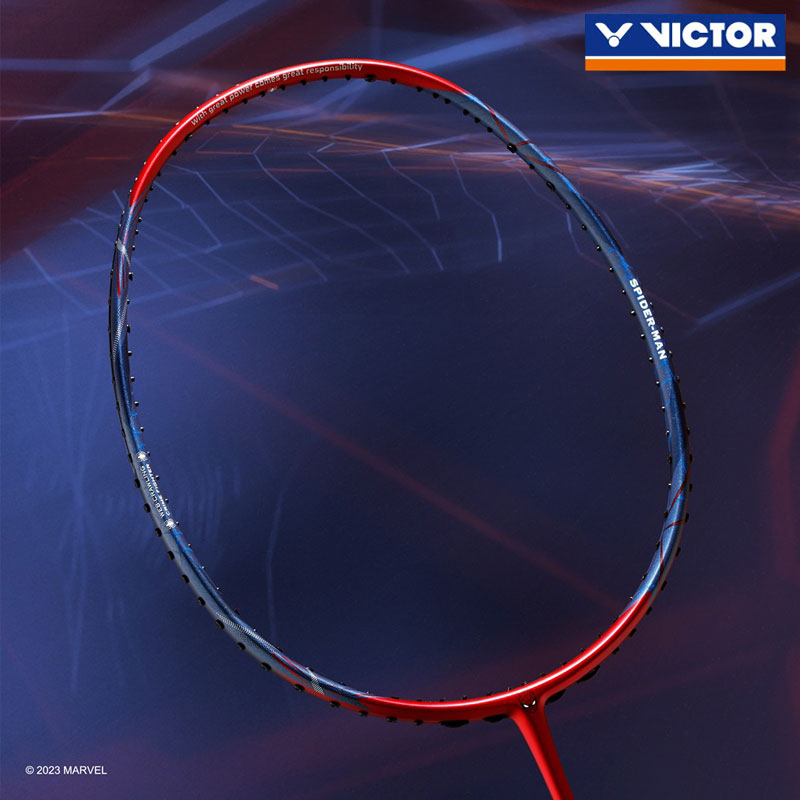 Badminton Racket - VICTOR Spider-Man Themed Limited Racket Box Set ...