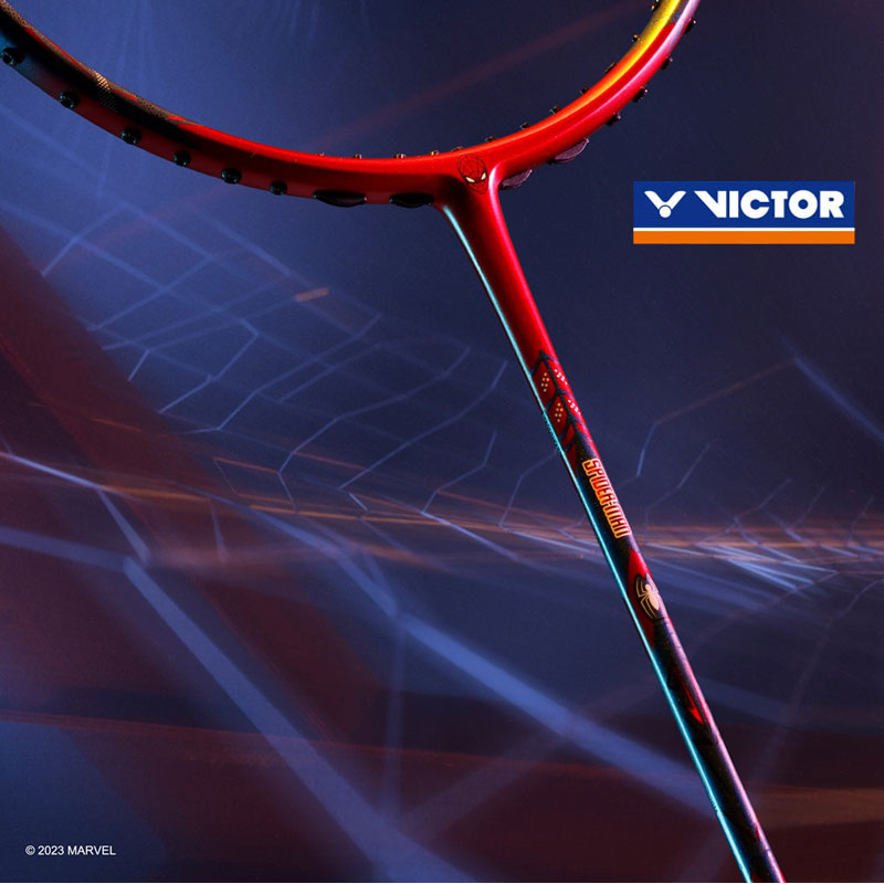 Badminton Racket - VICTOR Spider-Man Themed Limited Racket Box Set ...