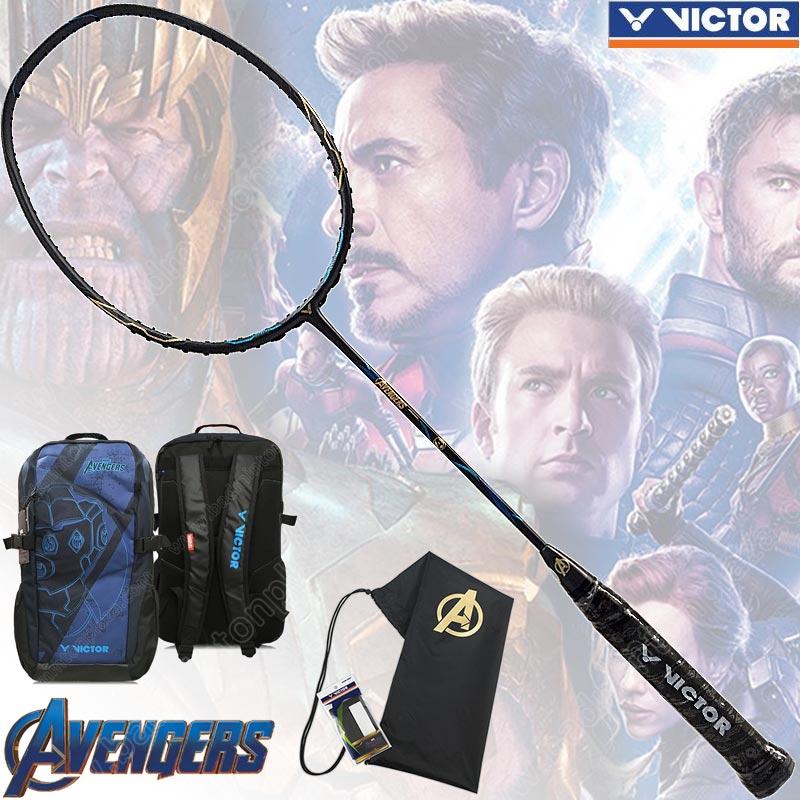 VICTOR Limited Badminton Set of "Avengers: Endgame