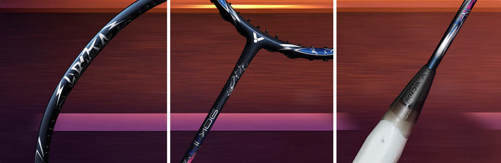 Badminton Racket - VICTOR - AURASPEED - Victor AuraSpeed 90K II Shock ...